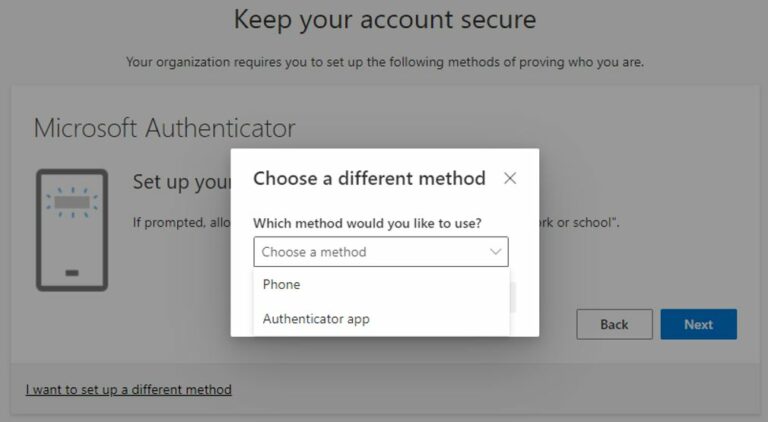 Setting up your multifactor authentication – mfa.ruc.dk